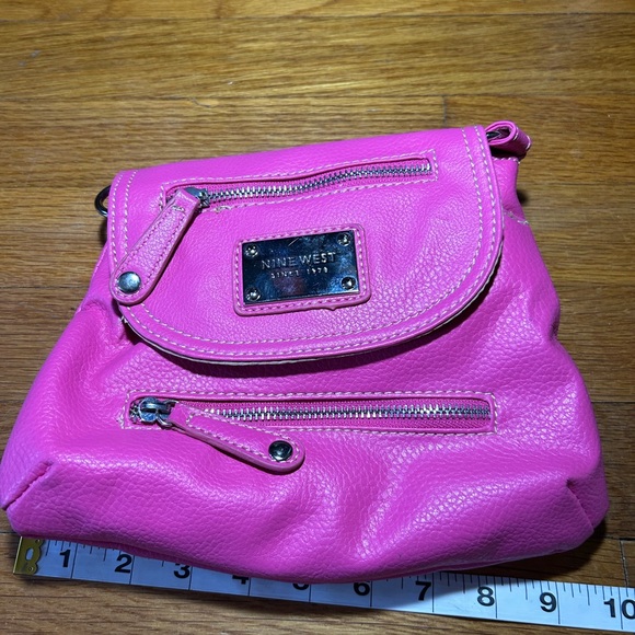 Nine West | Bags | Bogo Nine West Bright Pink Crossbody Bag | Poshmark